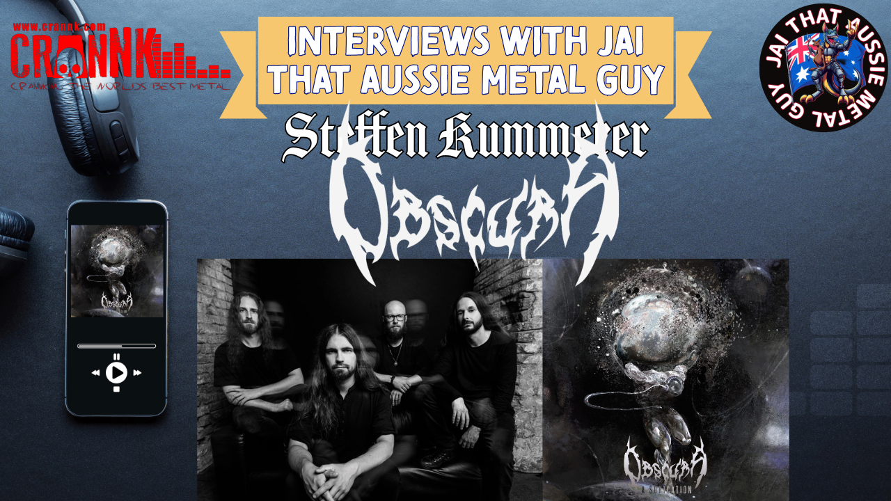Crannk Presents An Interview With Obscura: Steffen Kummerer