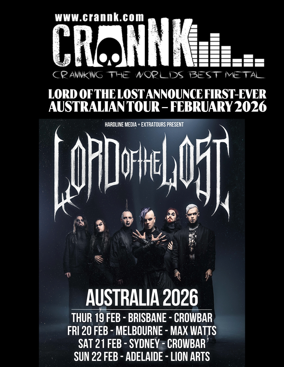LORD OF THE LOST Announce First-Ever Australian Tour – February 2026