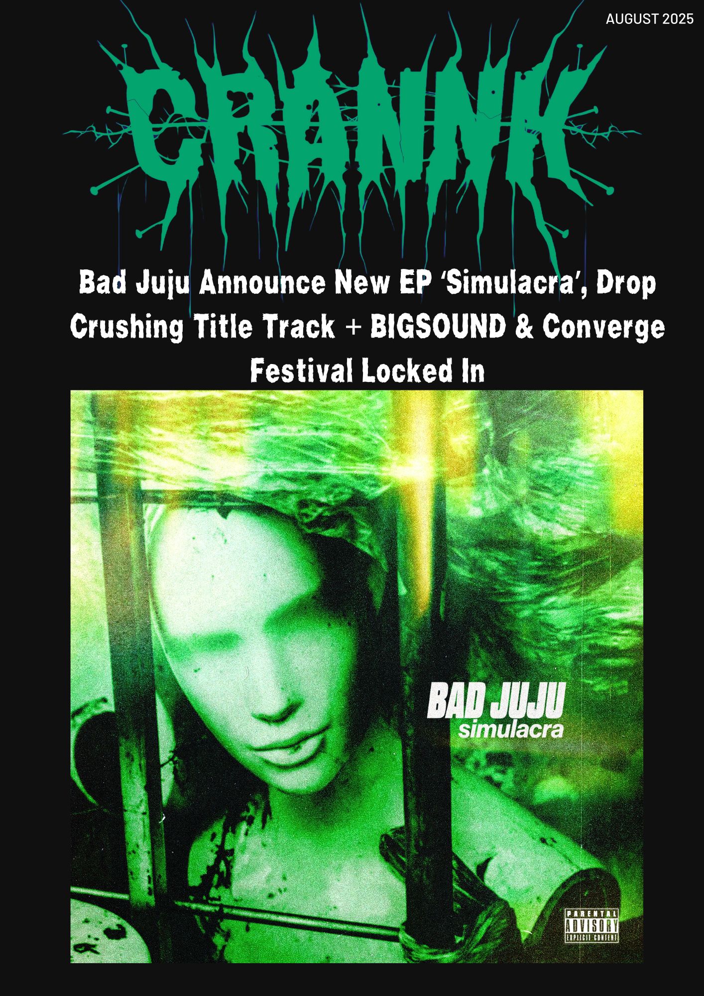 Bad Juju Announce New EP ‘Simulacra’, Drop Crushing Title Track ...