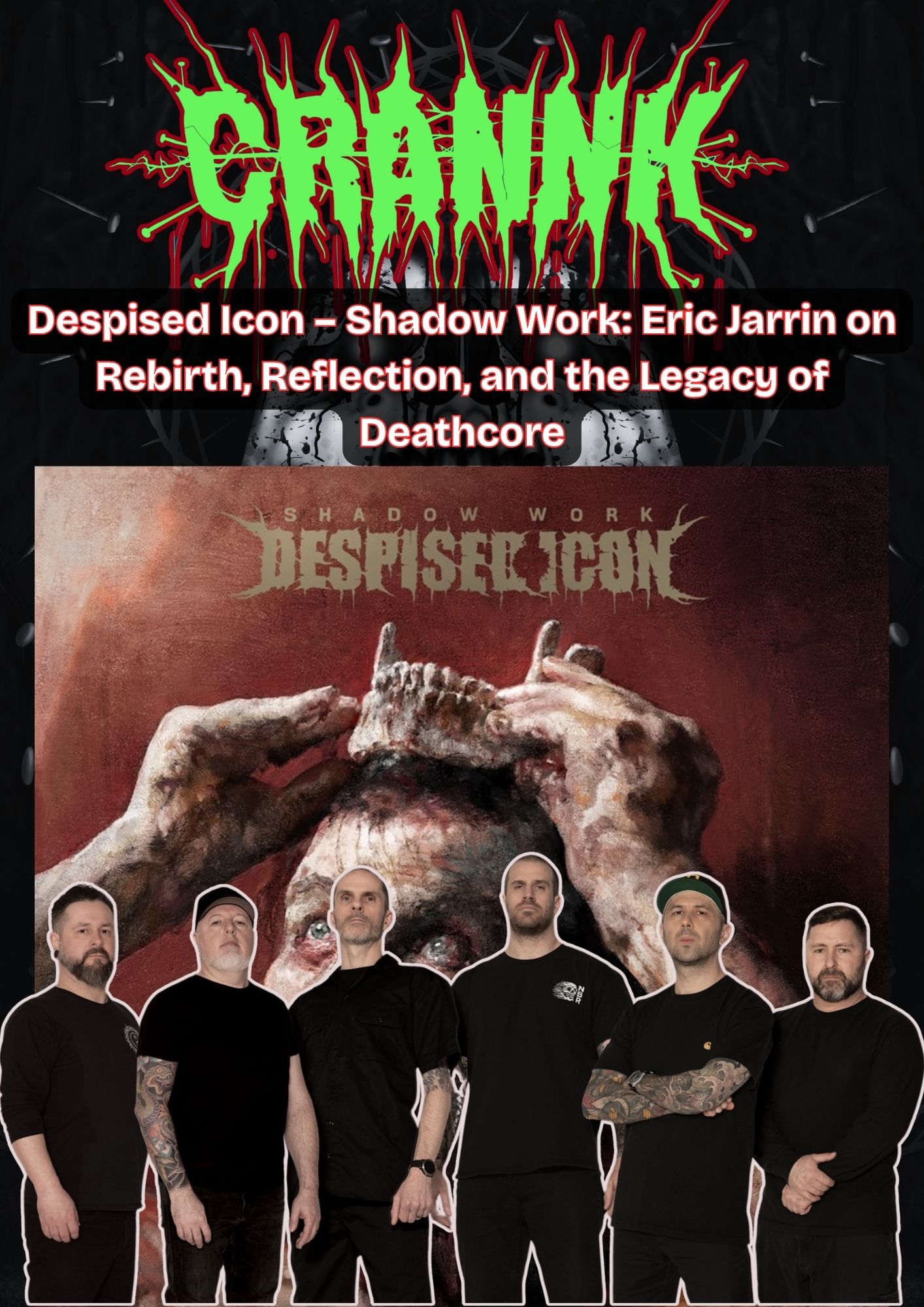 Despised Icon – Shadow Work: Eric Jarrin on Rebirth, Reflection, and ...