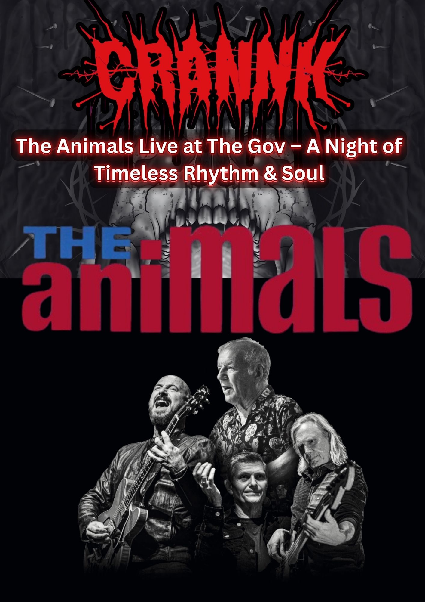 The Animals Live at The Gov – A Night of Timeless Rhythm & Soul