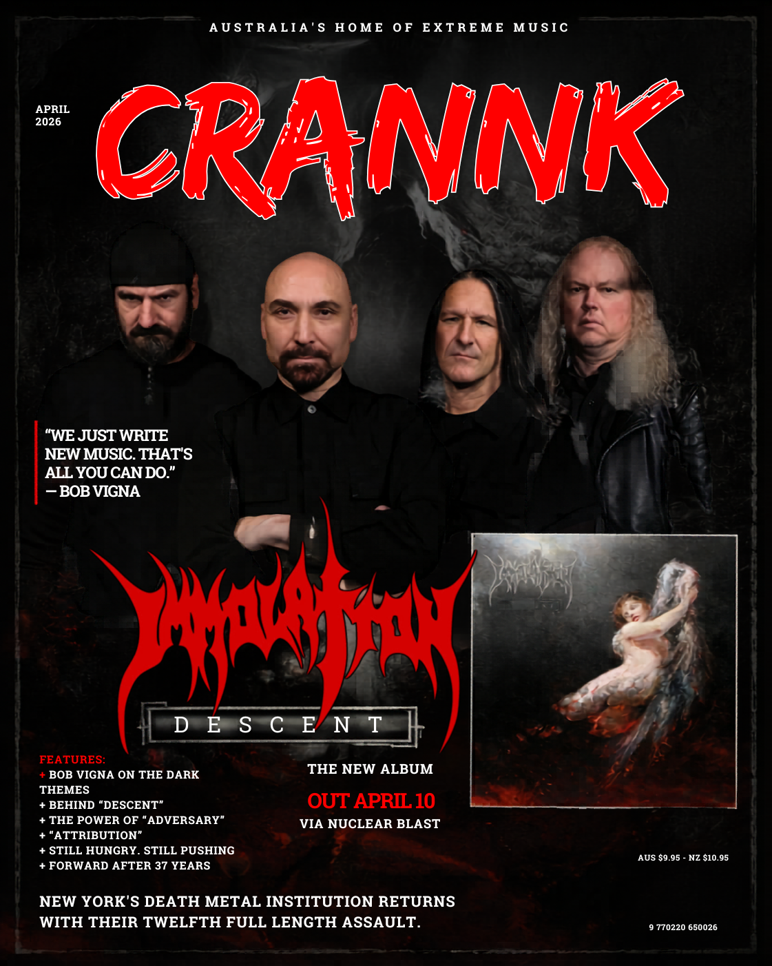 Immolation’s Descent Finds Bob Vigna and Death Metal’s Lifers Still ...