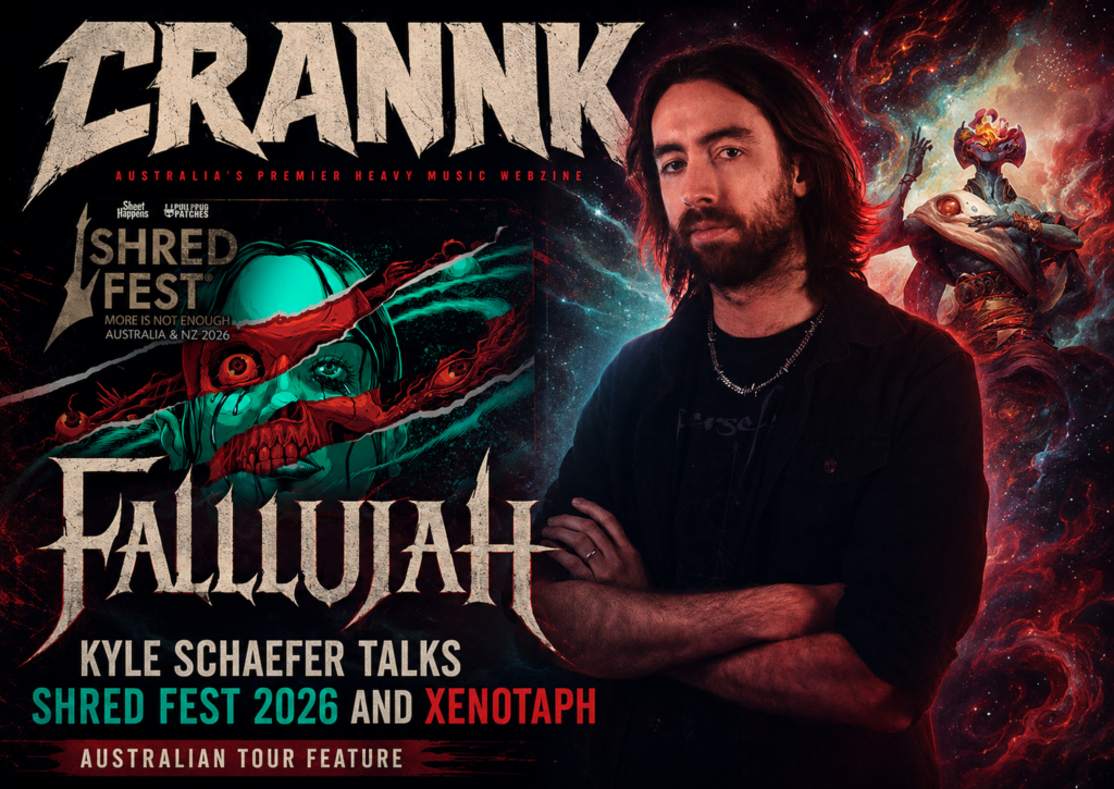 Fallujah Return To Australia For SHRED FEST 2026 With Xenotaph Ready To ...